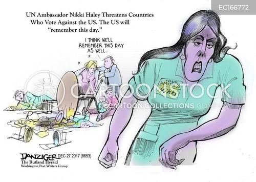 Ambassador Nikki Haley Cartoons and Comics - funny pictures from ...