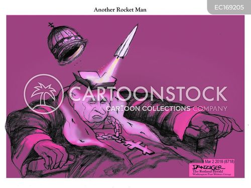 Rocket-men Cartoons and Comics - funny pictures from CartoonStock