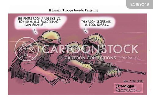 Israeli Troops Cartoons and Comics - funny pictures from CartoonStock