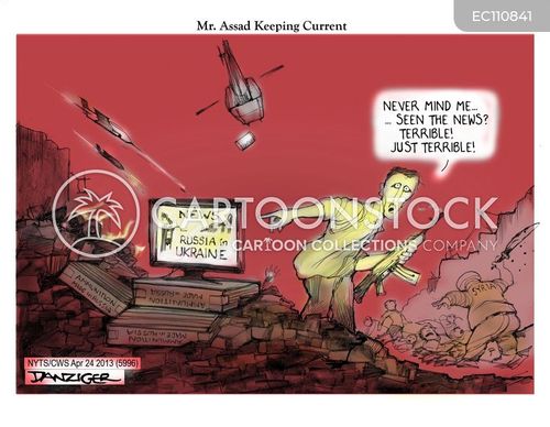 Al-assad Cartoons and Comics - funny pictures from CartoonStock