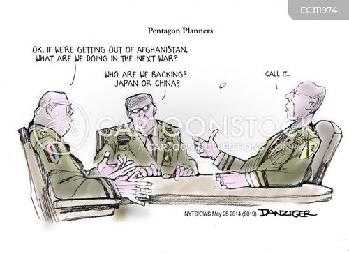 Armed Cartoons and Comics - funny pictures from CartoonStock