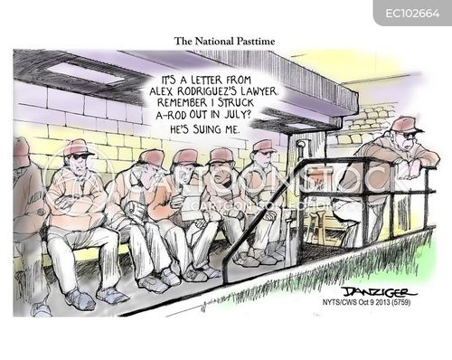 Baseball Scandal Cartoons and Comics - funny pictures from CartoonStock