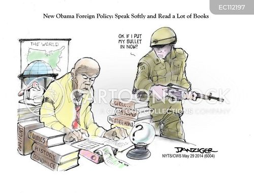 Speaking Softly Cartoons and Comics - funny pictures from CartoonStock
