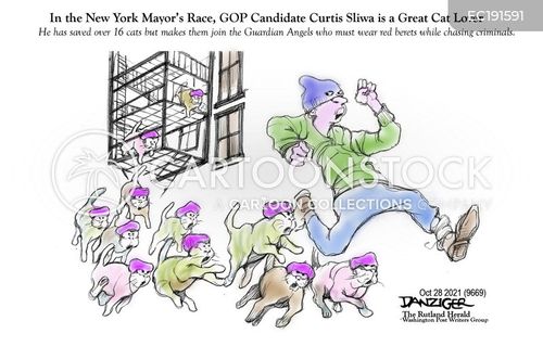 Mayor's Cat Cartoons and Comics - funny pictures from CartoonStock