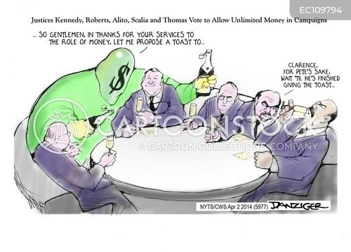 Samuel Alito Cartoons and Comics - funny pictures from CartoonStock