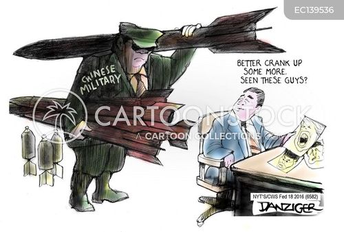 Missile Production Cartoons and Comics - funny pictures from CartoonStock