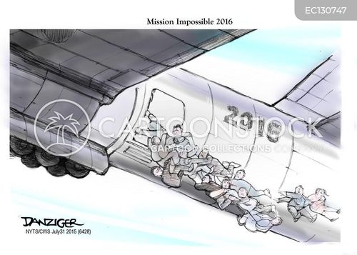 Mission Impossible 4 Cartoons and Comics - funny pictures from CartoonStock