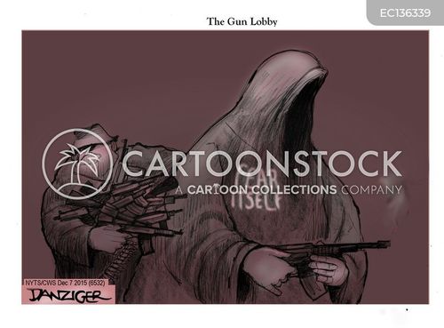 Arms Lobby Cartoons and Comics - funny pictures from CartoonStock
