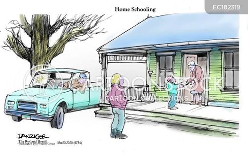 Home Schooling Cartoons and Comics - funny pictures from CartoonStock