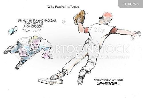 Cartoon Baseball Cartoons and Comics - funny pictures from CartoonStock