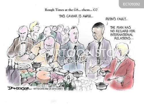 G8 Presidency Cartoons and Comics - funny pictures from CartoonStock