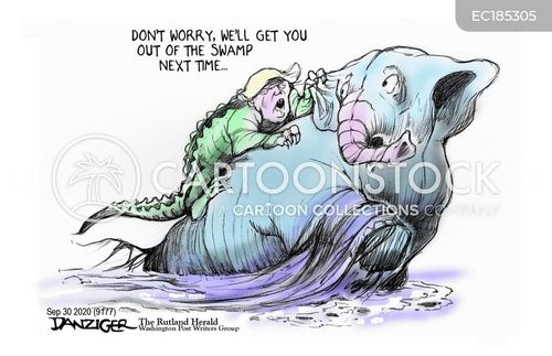 Swamp Conservation Cartoons and Comics - funny pictures from CartoonStock