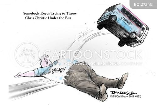 Thrown Under The Bus Clipart