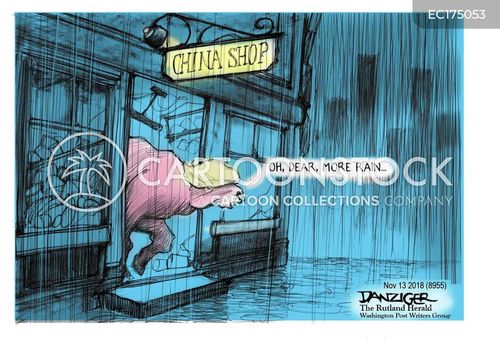 Fine-china Shop Cartoons and Comics - funny pictures from CartoonStock