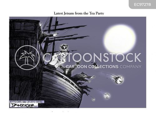 Throw Overboard Cartoons and Comics - funny pictures from CartoonStock