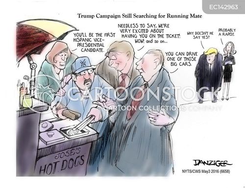 Latina Candidate Cartoons and Comics - funny pictures from CartoonStock
