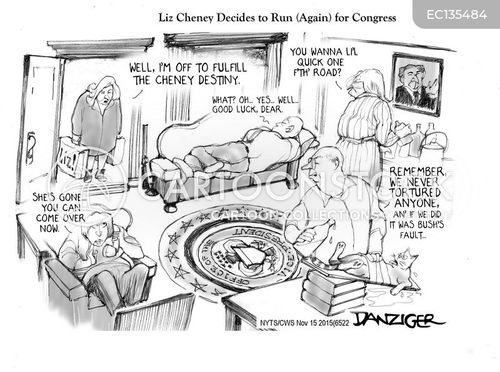Cheney Cartoons and Comics - funny pictures from CartoonStock