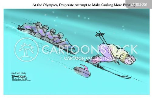 Bobsledding Cartoons and Comics - funny pictures from CartoonStock