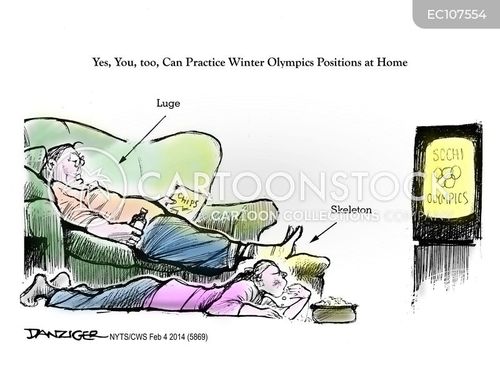 Skeleton (winter Sport) Cartoons and Comics - funny pictures from ...