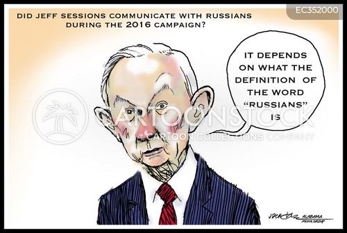 Sessions Controversy Cartoons and Comics - funny pictures from CartoonStock