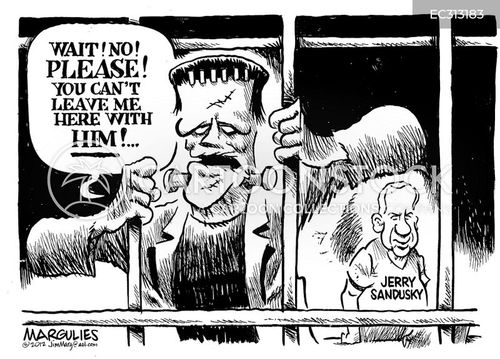 Sandusky Guilty Cartoons and Comics - funny pictures from CartoonStock
