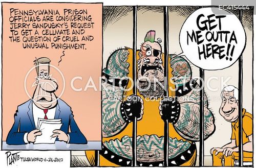 Inmate Treatment Cartoons and Comics - funny pictures from CartoonStock