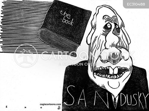 Sandusky Guilty Cartoons and Comics - funny pictures from CartoonStock