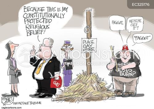 Religious Bigot Cartoons and Comics - funny pictures from CartoonStock
