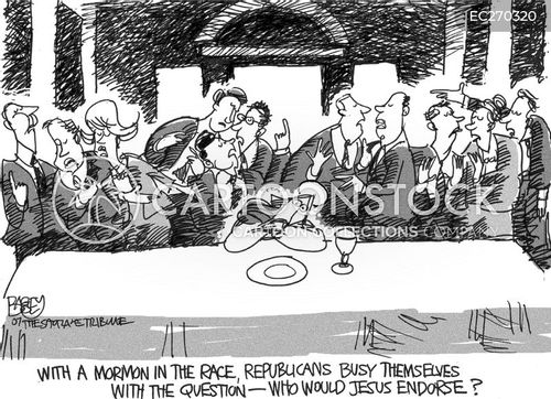Mormon Religion Cartoons and Comics - funny pictures from CartoonStock