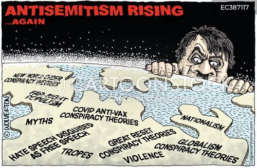 Anti-jewish Conspiracy Theories Cartoons and Comics - funny pictures ...