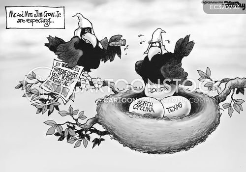 Jim Crow Bs Cartoons and Comics - funny pictures from CartoonStock