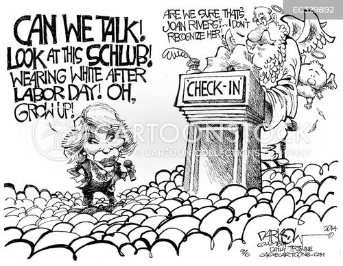 Joan Rivers Cartoons and Comics - funny pictures from CartoonStock