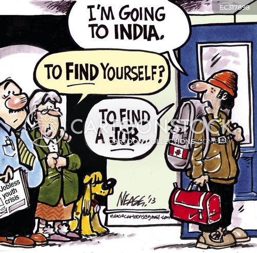 Youth Unemployment Cartoons and Comics - funny pictures from CartoonStock