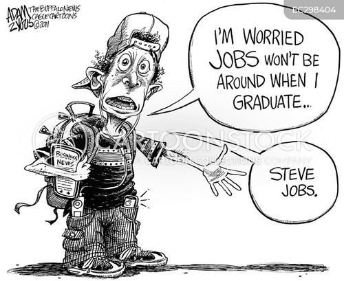 Job Success Cartoons and Comics - funny pictures from CartoonStock