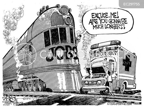 Economy Vs Health Cartoons and Comics - funny pictures from CartoonStock