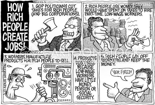 Wealth Creation Cartoons and Comics - funny pictures from CartoonStock