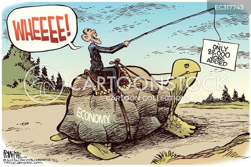 Obama Economy Cartoons and Comics - funny pictures from CartoonStock