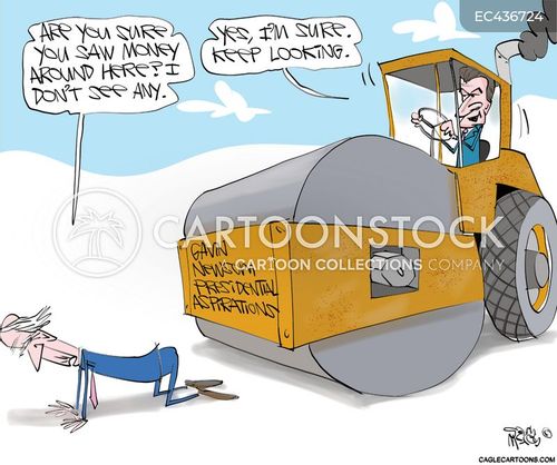 Governor Gavin Newsom Cartoons and Comics - funny pictures from ...