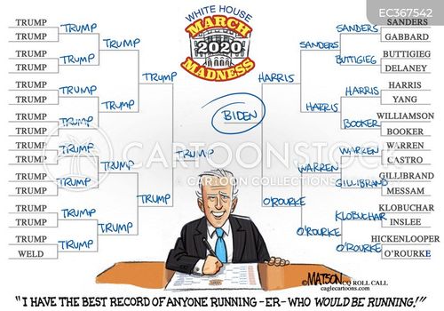 Bracketology Cartoons and Comics - funny pictures from CartoonStock