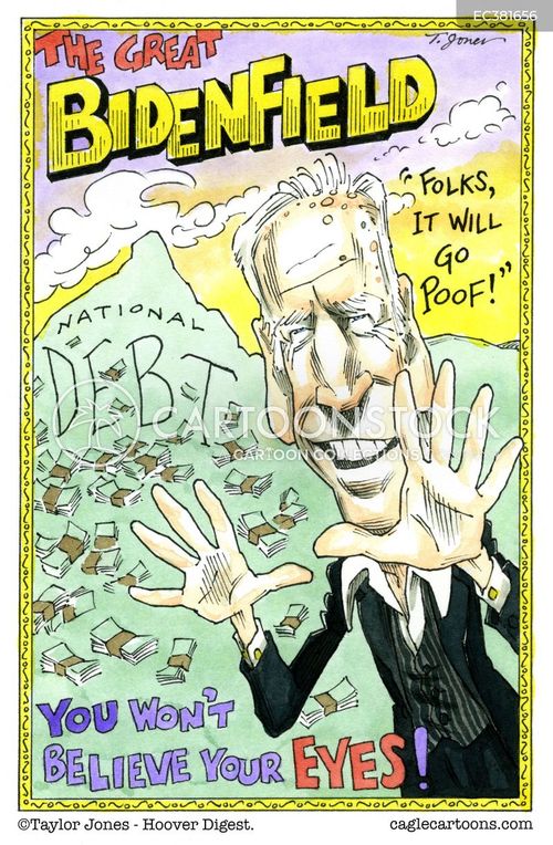 The Great Bidenfield Cartoons and Comics - funny pictures from CartoonStock