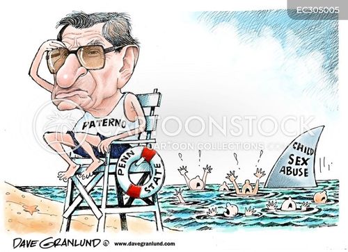 Penn State Cover-up Cartoons and Comics - funny pictures from CartoonStock