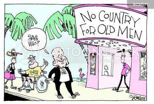 Old Men Cartoons and Comics - funny pictures from CartoonStock