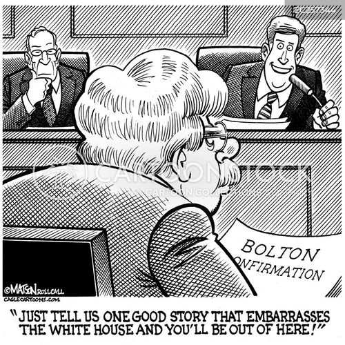 Ambassador Bolton Cartoons and Comics - funny pictures from CartoonStock
