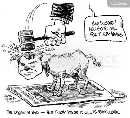Doggie Jail Cartoons and Comics - funny pictures from CartoonStock
