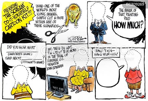 Scream Cartoons and Comics - funny pictures from CartoonStock