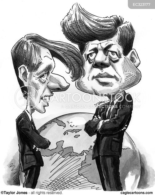 John F. Kennedy Jr. Cartoons and Comics - funny pictures from CartoonStock