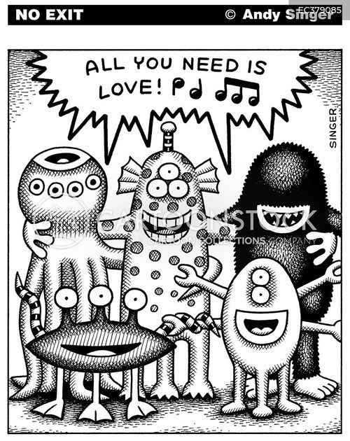 Cosmic Connection Cartoons and Comics - funny pictures from CartoonStock