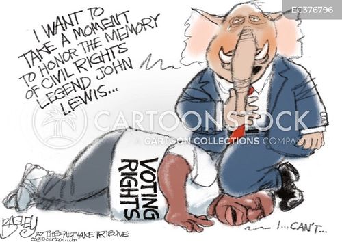Honorable John Lewis Cartoons and Comics - funny pictures from CartoonStock