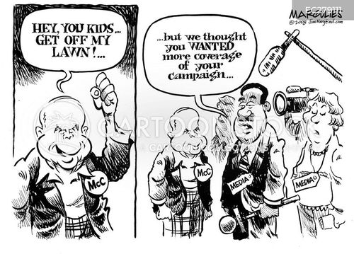 Media Exposure Cartoons and Comics - funny pictures from CartoonStock