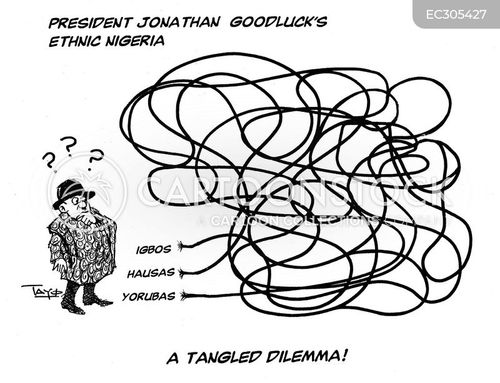 Dilemma Resolution Cartoons and Comics - funny pictures from CartoonStock